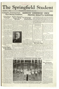 The Springfield Student (vol. 31, no. 08) May 22, 1940 - Digital ...