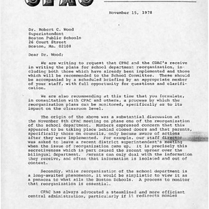 Letter from CPAC co-chairs Edward Harris and Patricia Corcoran to ...