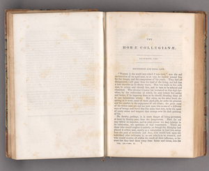The horae collegianae, 1839 November - Digital Commonwealth