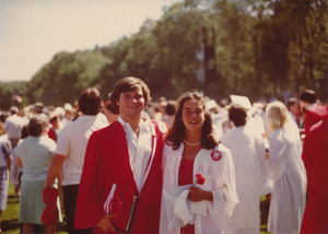 Hingham High 1980 graduation - Digital Commonwealth