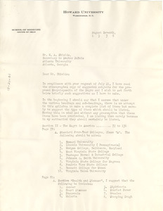 Letter from Numa P. G. Adams to W. A. Shields - Digital Commonwealth