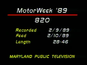 Motorweek; 820 - Digital Commonwealth