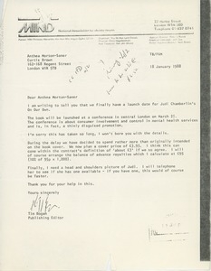 Letter from Tim Bogan to Anthea Morton-Saner - Digital Commonwealth