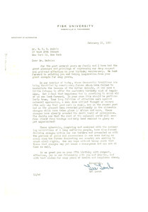 Letter from Lee Lorch to W. E. B. Du Bois - Digital Commonwealth