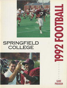 Official Program: 1992 Springfield College Football Team - Digital ...
