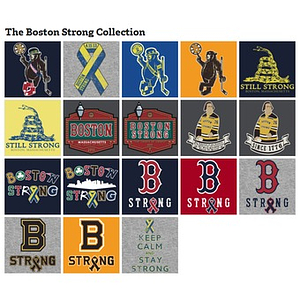 Digital Collage: "The Boston Strong Collection" - Digital Commonwealth