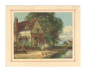 Greeting card from Dr. & Mrs. R. Wellesley Bailey to Nina and W. E. B ...