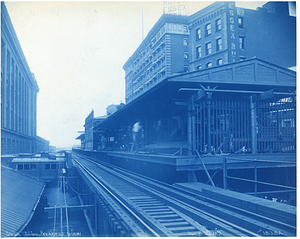 South Station, progress view - Digital Commonwealth