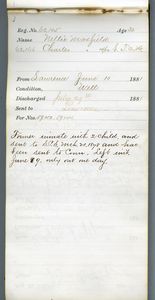 Tewksbury Almshouse Intake Record: Maxfield, Charles - Digital Commonwealth