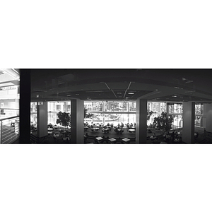 Interior of Curry Student Center - Digital Commonwealth