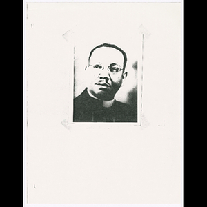 Photocopy of photograph of Bishop George W. Baber - Digital Commonwealth