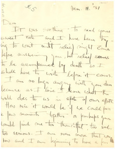 Letter from Elizabeth Prophet to W. E. B. Du Bois - Digital Commonwealth
