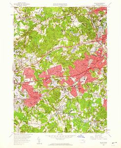Natick quadrangle, Massachusetts / Mapped, edited, and published by the ...