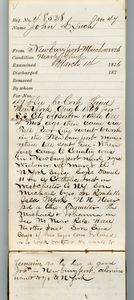 Tewksbury Almshouse Intake Record: Lynch, Joseph - Digital Commonwealth