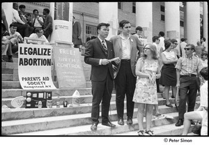 Bill Baird press conference at the University of Maryland: Baird, with ...