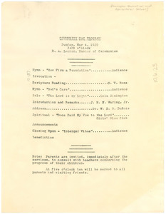 Community Day Program - Digital Commonwealth