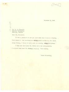 Letter from Akiki Nyabongo to Rufus E. Clement - Digital Commonwealth