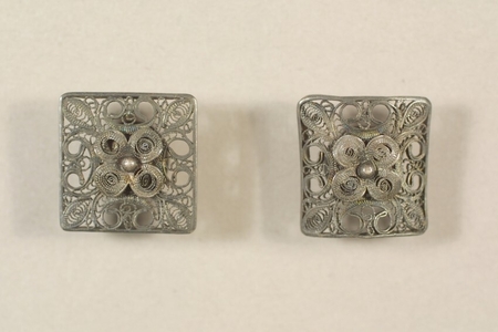 Pair of Cuff Buttons - Digital Commonwealth