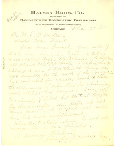 Letter from J. Herbert Gray to W. E. B. Du Bois - Digital Commonwealth