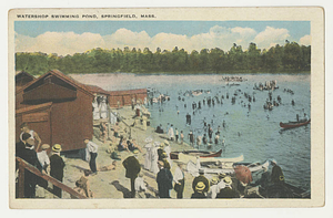 Watershops Swimming Pond, Springfield, Mass. - Digital Commonwealth