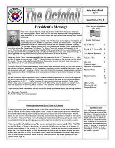 The Octofoil, July/August/September 2016 - Digital Commonwealth