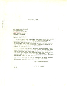 Letter from W. E. B. Du Bois to Chicago Defender - Digital Commonwealth