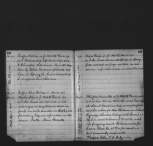 Tewksbury Almshouse Intake Record: Whitford, Emma - Digital Commonwealth