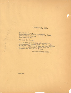 Letter from W. E. B. Du Bois to Roscoe Conkling Bruce - Digital ...