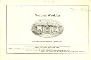 National Weeklies - Digital Commonwealth