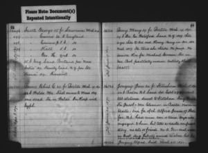 Tewksbury Almshouse Intake Record: Suttle, Emma - Digital Commonwealth