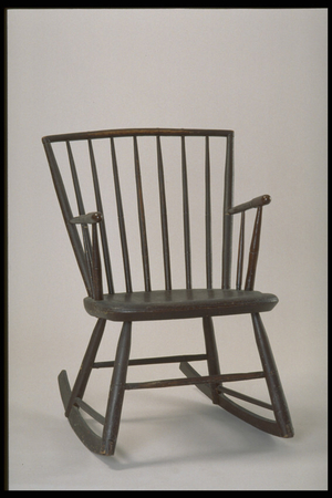 Rod-Back Windsor Chair - Digital Commonwealth