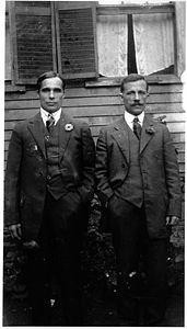 Two men in the Back Central Street neighborhood. [04] - Digital ...