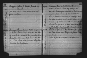 Tewksbury Almshouse Intake Record: Powderly, James - Digital Commonwealth