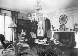 James Russell Lowell House, "Elmwood," Cambridge, Mass., Library ...