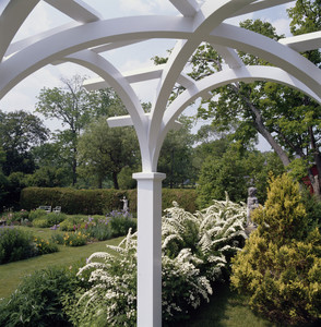 Gazebo, Hamilton House, South Berwick, Maine - Digital Commonwealth