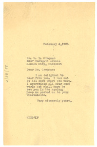 Letter from W. E. B. Du Bois to W. H. Crogman - Digital Commonwealth