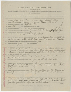 George Day Application (May 22, 1891) - Digital Commonwealth