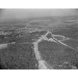 Route 128 construction, Needham, MA - Digital Commonwealth