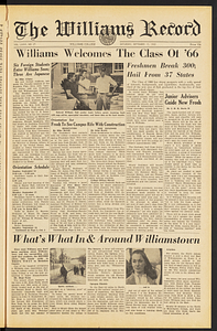 1962_09_15 The Williams Record - Digital Commonwealth