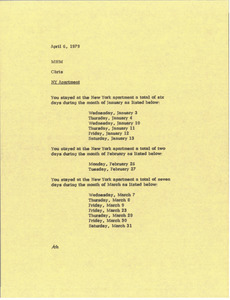 Memorandum from Chris Hatala to Mark H. McCormack - Digital Commonwealth