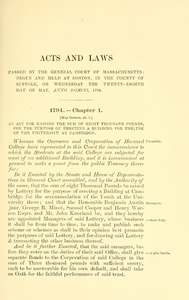 1794 Chap. 0001 An Act For Raising The Sum Of Eight Thousand Pounds ...