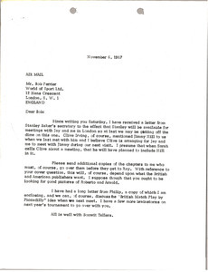 Letter from Mark H. McCormack to Bob Ferrier - Digital Commonwealth