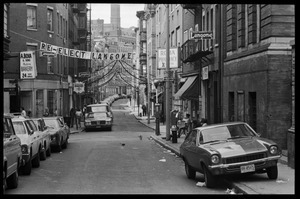 Looking north on Prince Street near Salem Street, Boston's North End ...