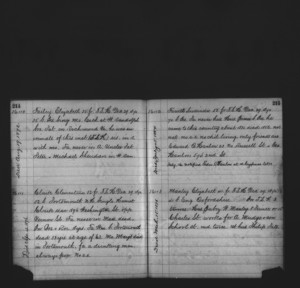 Tewksbury Almshouse Intake Record: Farrell, Lucinda - Digital Commonwealth