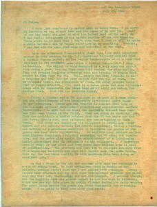 Letter from David Entin to his parents - Digital Commonwealth