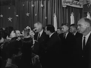 Vietnam: A Television History; LBJ Birthday Party - Digital Commonwealth