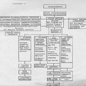 Organizational chart of bilingual programs - Digital Commonwealth