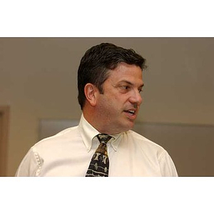 Scott Quint at Torch Scholars Orientation - Digital Commonwealth