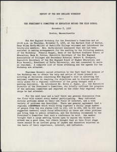 President's Committee on Education Beyond the High School - Digital ...