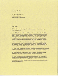 Letter from Mark H. McCormack to Lane Fortinberry - Digital Commonwealth